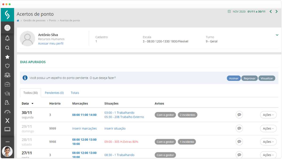 Ponto Eletrônico | Senior Sistemas - Tecnologia para Gestão Empresarial